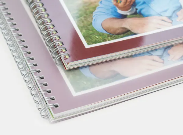 Fotobok Spiralbindning A5 liggande | myphotobook